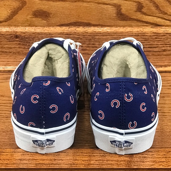 Vans | Shoes | Vans Authentic Mlb Chicago Cubs Blue Shoes | Poshmark